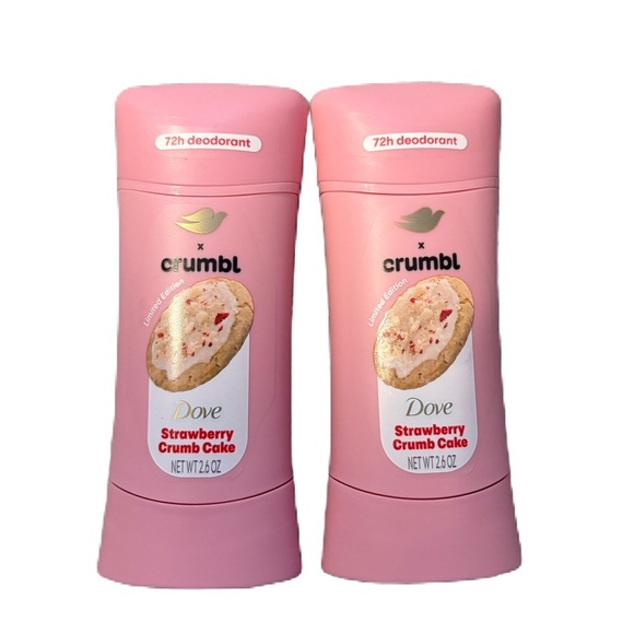 Dove | Bath & Body | Dove Crumbl Cookies Strawberry Crumb Cake ...